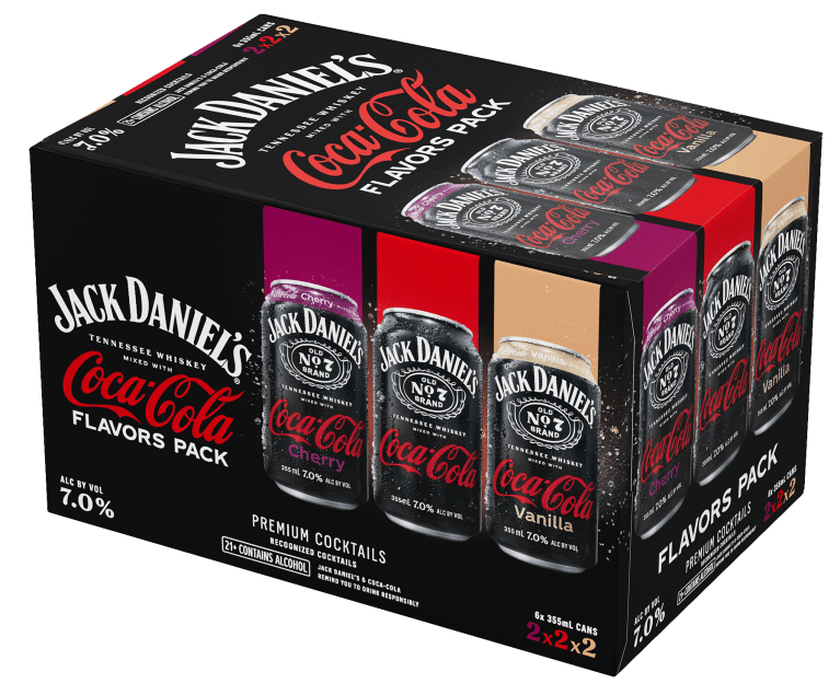 Jack Daniel’s debuts new ready-to-drink cocktail with Coca-Cola Vanilla ...