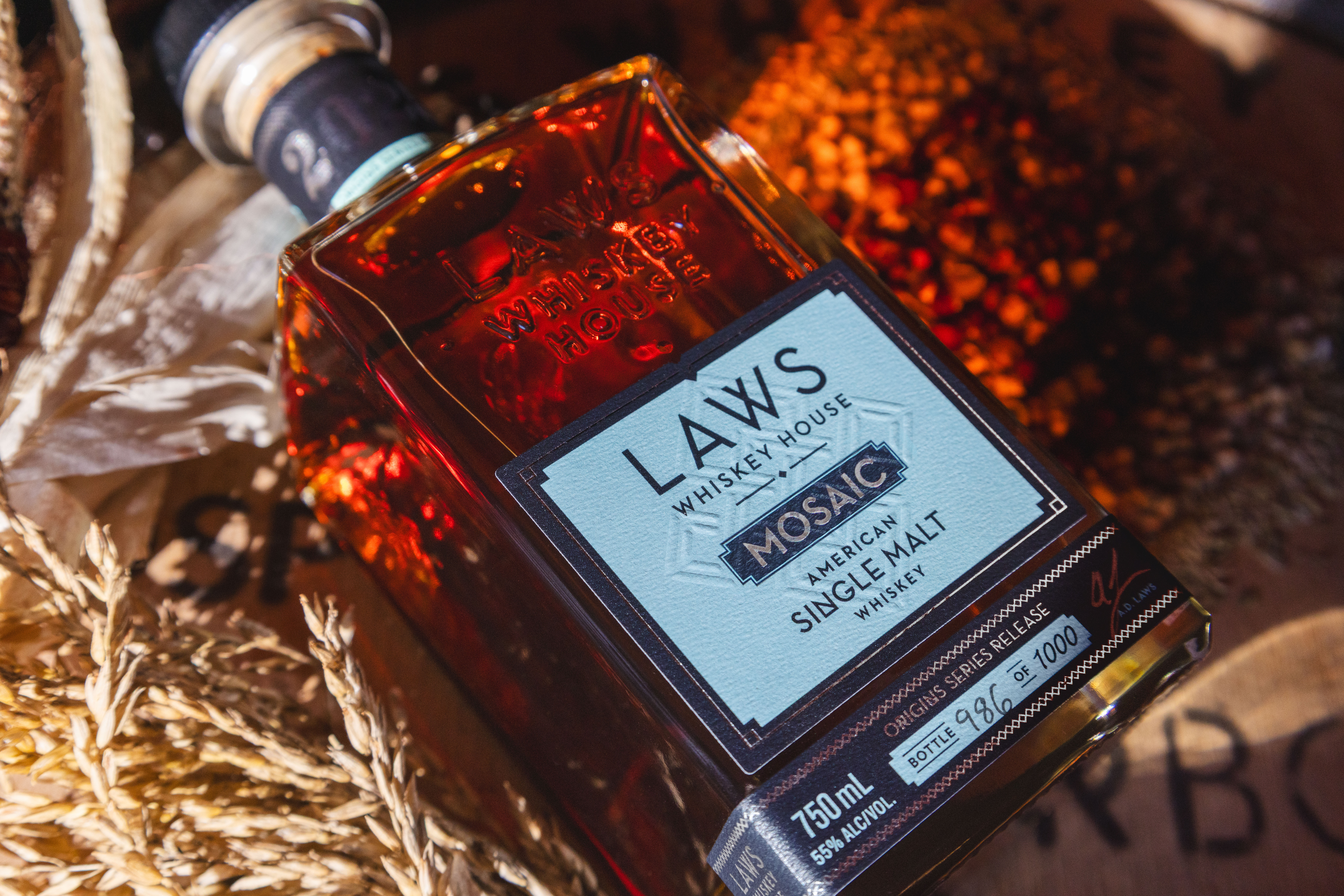 Laws Whiskey House unveils MOSAIC, a single malt masterwork built ...